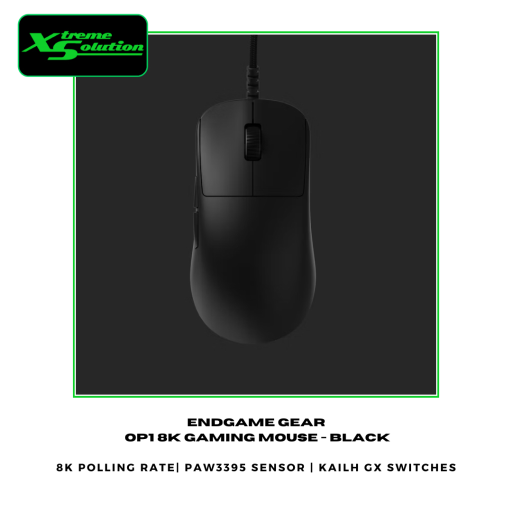 Endgame Gear - OP1 8K | Wired Gaming Mouse | PAW3395 Sensor | Kailh GX ...