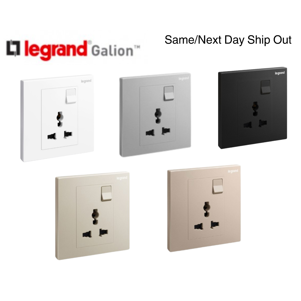Legrand Galion Socket with USB / Universal Socket | Shopee Singapore