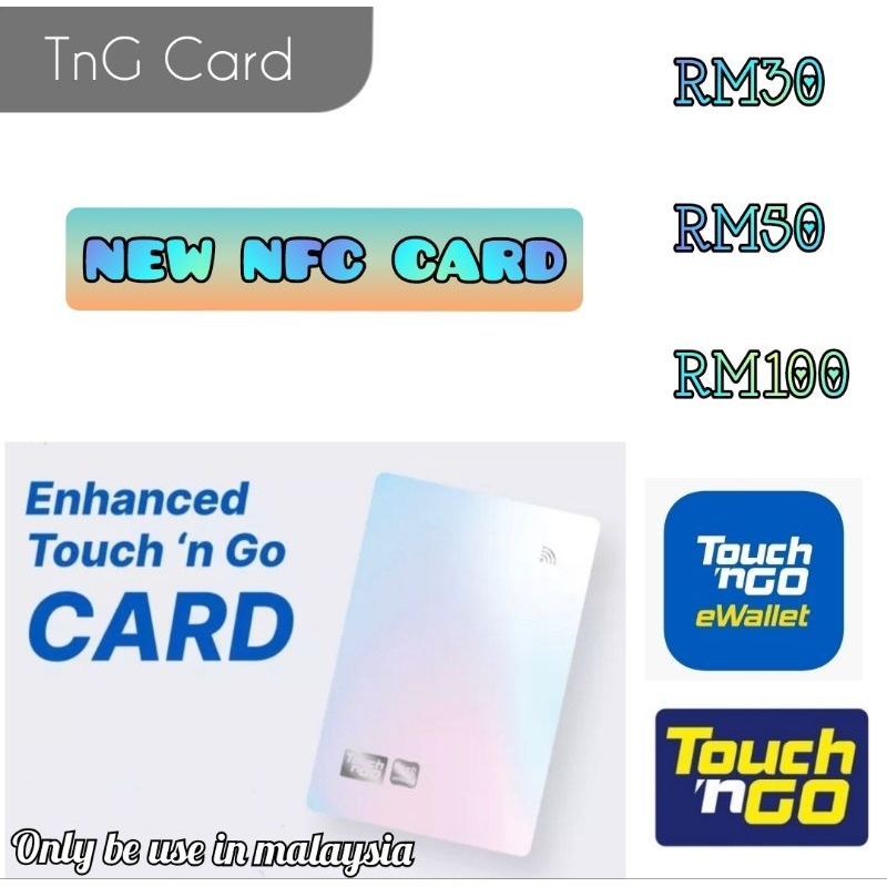 [SG READY STOCK]New NFC Touch N Go Enchanced Card, TnG Card | Shopee ...