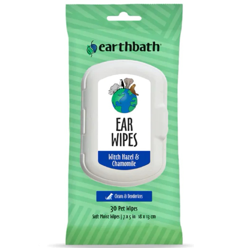 Earthbath All Natural Ear Wipes 30pc | Shopee Singapore