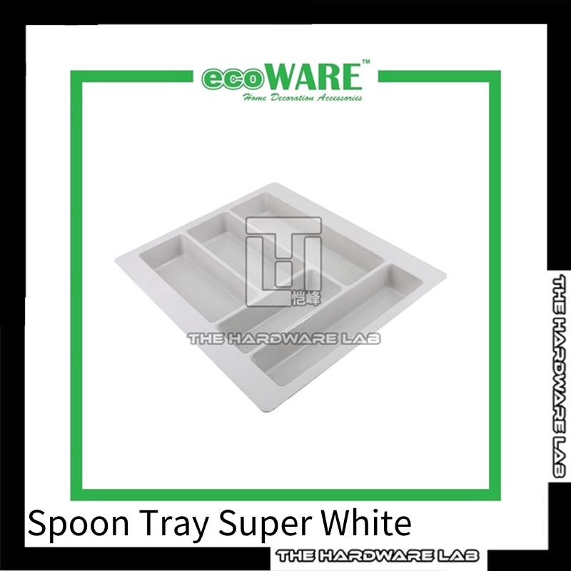 {The Hardware Lab}ecoWare PVC Spoon Tray Super White W382 x L380 x ...