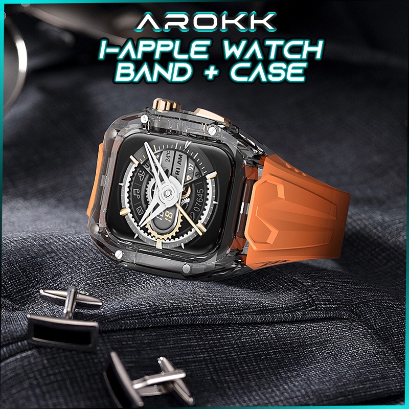 SG丨iWatch Case And Strap For Apple Watch SE Ultra 44mm 45mm 49mm Anti ...