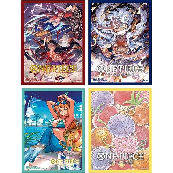 One Piece Card Game OFFICIAL CARD SLEEVES 4 [ NAMI / DEVIL FRUIT ...