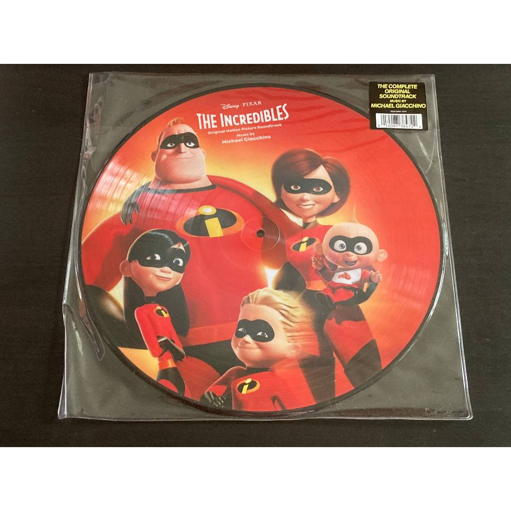 The Incredibles Original Soundtrack - Vinyl LP Brand New | Shopee Singapore