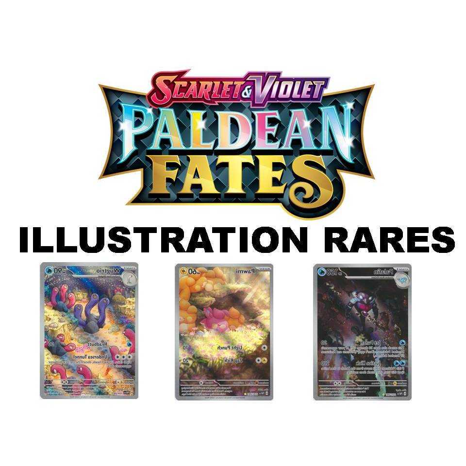 Pokemon TCG Paldean Fates - Illustration Rares | Shopee Singapore