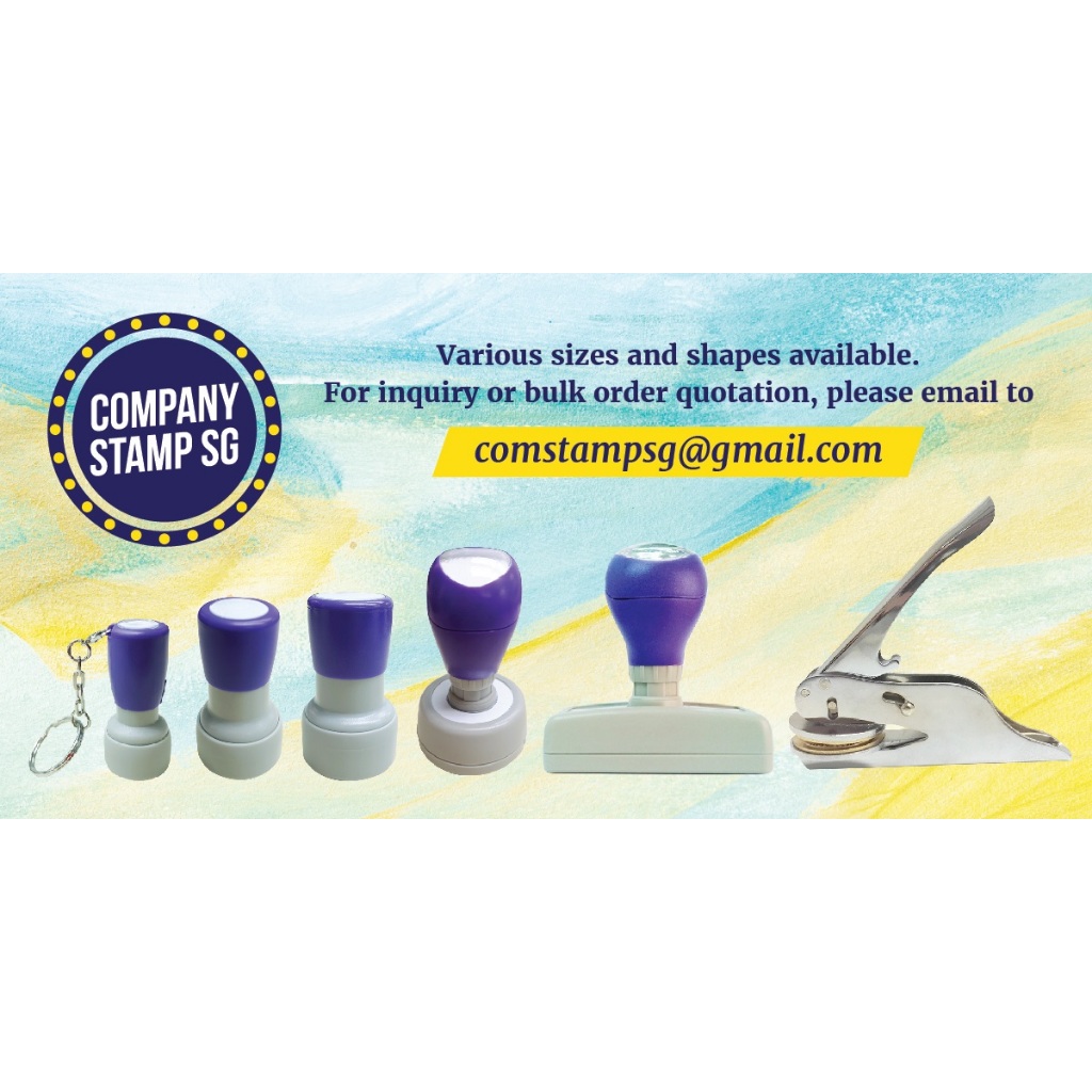 Self inking Stamp / Rubber Stamp / Company Chop / Company Stamp / Stamp ...