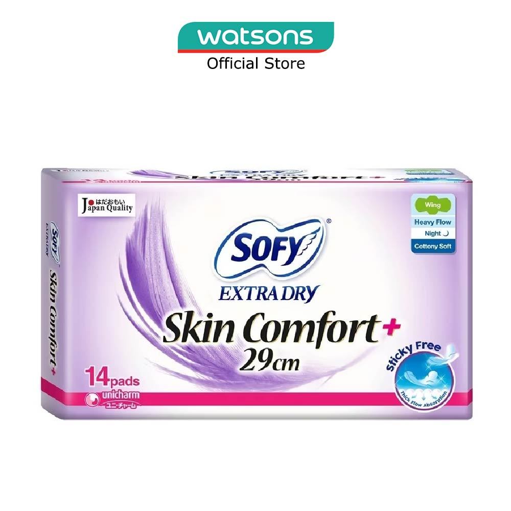 SOFY Extra Dry Night Slim Wing 29Cm 14S | Shopee Singapore