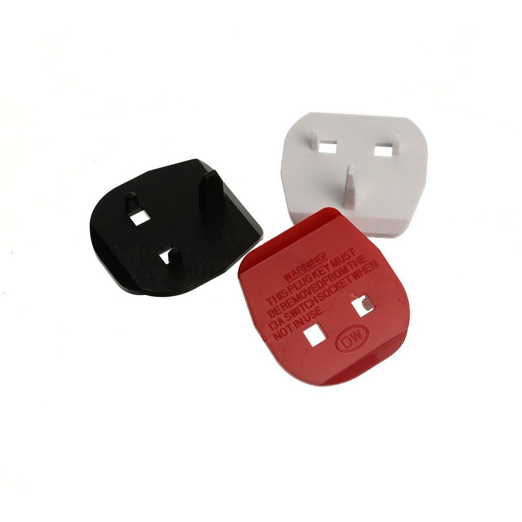 Multi-Colour Plastic Safety Plug Key 2 Pin Converter (3pcs) | Shopee ...