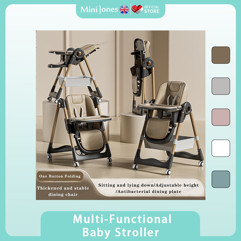 Minijones Multifunctional Baby Dining Chair with Adjustable Hight and ...