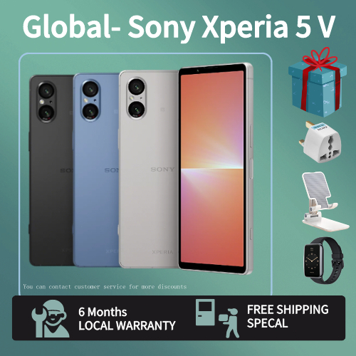 [Global] Sony Xperia 5 V 8+256GB Dual SIM Li-Po 5000 mAh global version ...