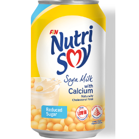 NutriSoy Soya Milk (330ml x 24cans) | Shopee Singapore