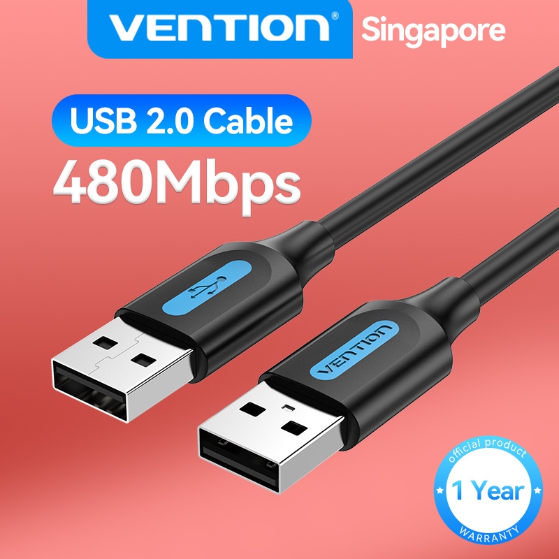 Vention USB 2.0 USB 3.0 Cable Male to Male 2A 5Gbps High Speed USB ...