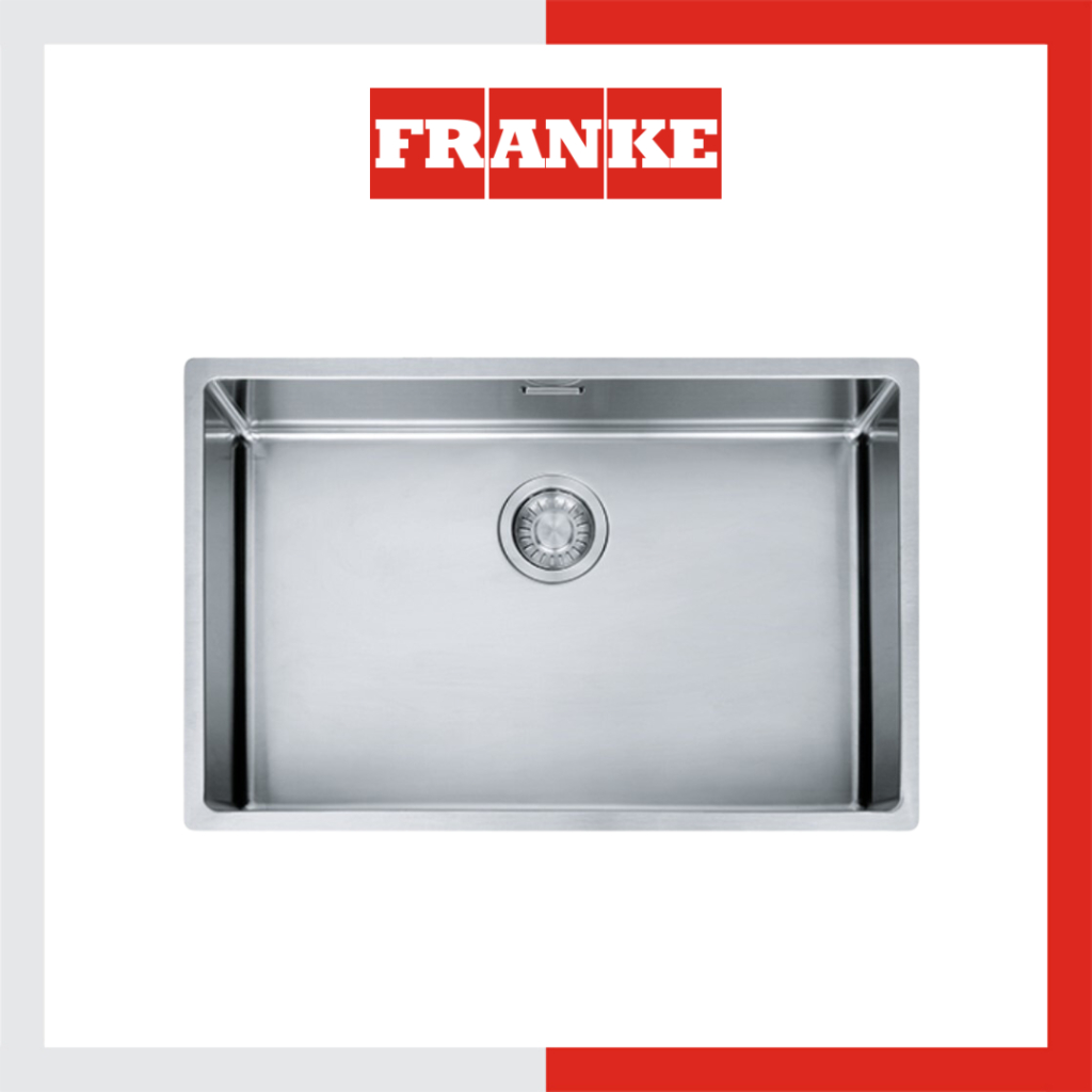 FRANKE BOX Undermount Single Bowl Stainless Steel Sink BOX 210-65 ...