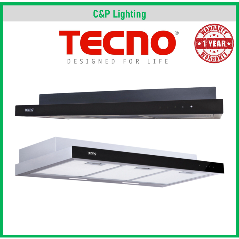 Tecno 90cm Slim Line Cooker Hood TH 969TCL | Shopee Singapore