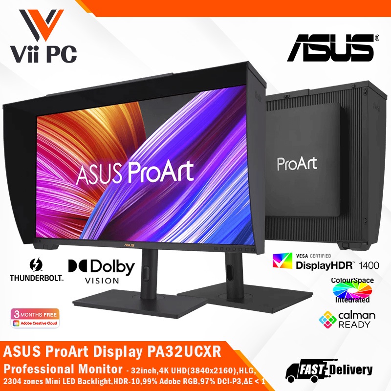 ASUS ProArt Display PA32UCXR 32" 4K UHD(3840x2160)/16:9/HDR-10/HLG/99% ...