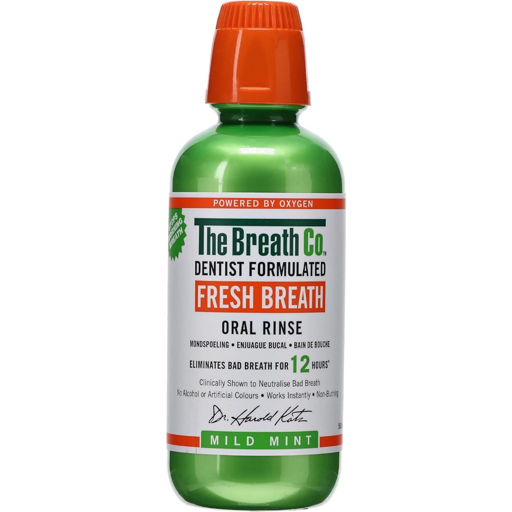 TheraBreath, Fresh Breath, Oral Rinse, Mild Mint, 16 fl oz (473 ml ...