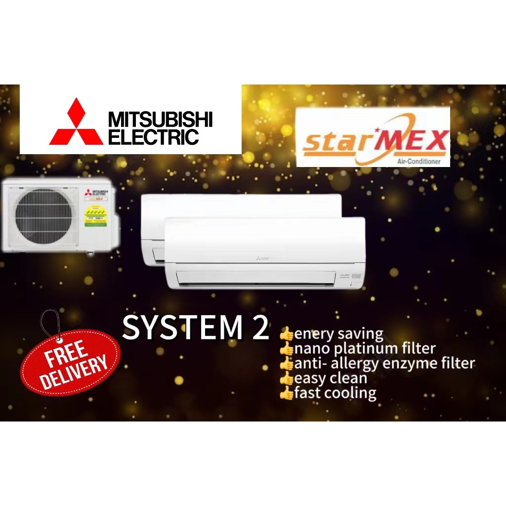 MITSUBISHI STARMEX inverter Air Conditioner multi split /system 2/3/4 ...