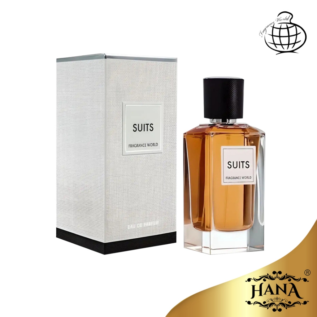 Suits Perfume 100ml Eau De Parfum By Fragrance World | Shopee Singapore