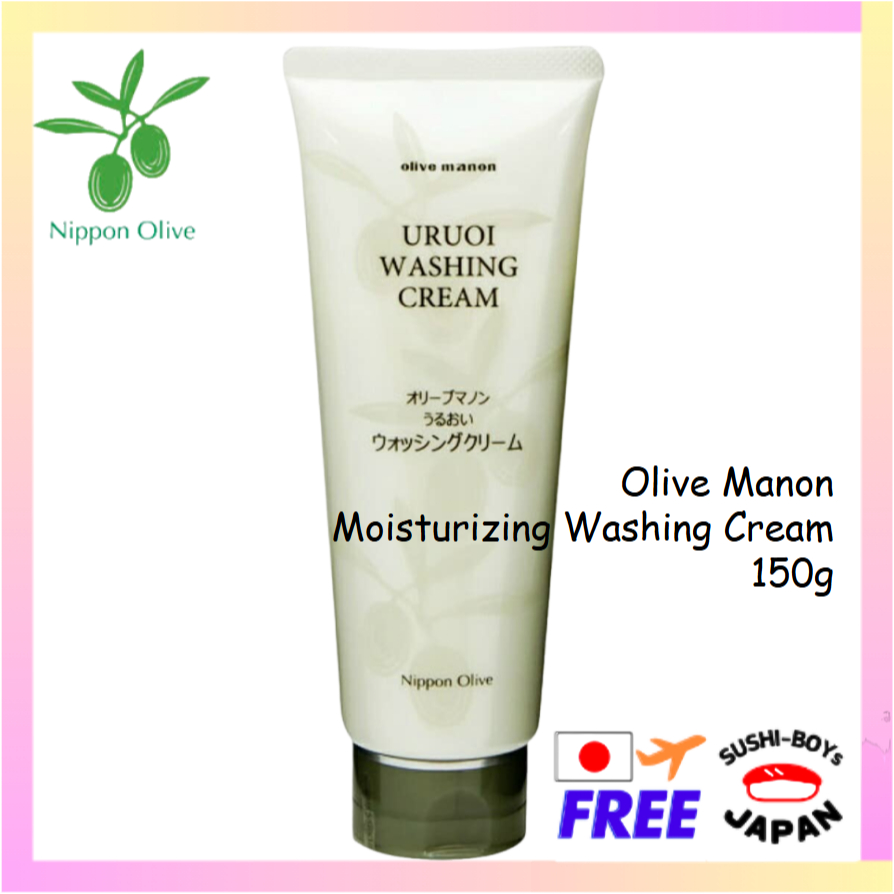 Olive Manon Moisturizing Washing Cream 150g [Facial Cleanser ...