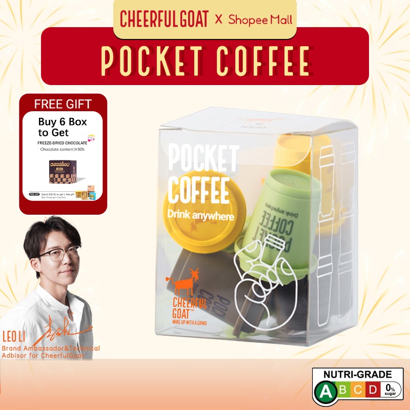 【Taster Pack】 Cheerful Goat Pocket Coffee Specialty Coffee Instant Cold ...