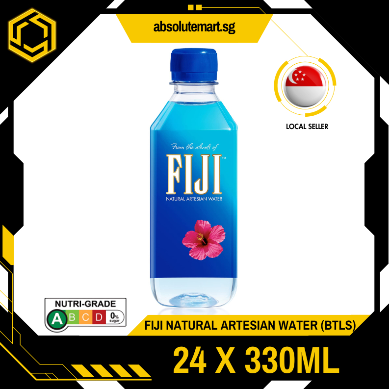 [CARTON] FIJI Natural Artesian Water 330ML X 24 (BOTTLE) | Shopee Singapore