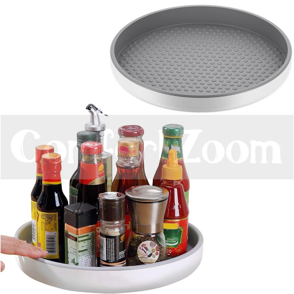 360° Rotating Lazy Susan Rotating Tray / Kitchen & Pantry Organizers ...