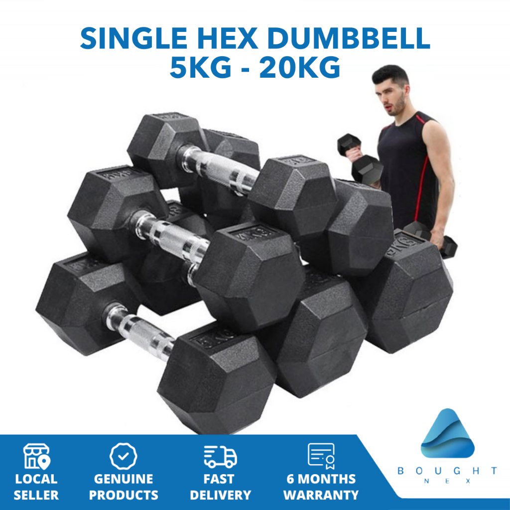 Single Hex Dumbbell - Exercise Workout, Strength Training, Home Fitness ...