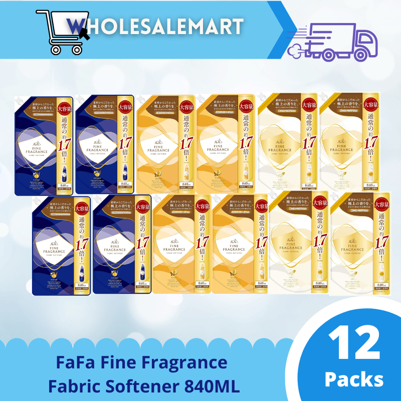 FaFa Fine Fragrance Fabric Softener Refill Pack (840ml) / FaFa (Fabric ...