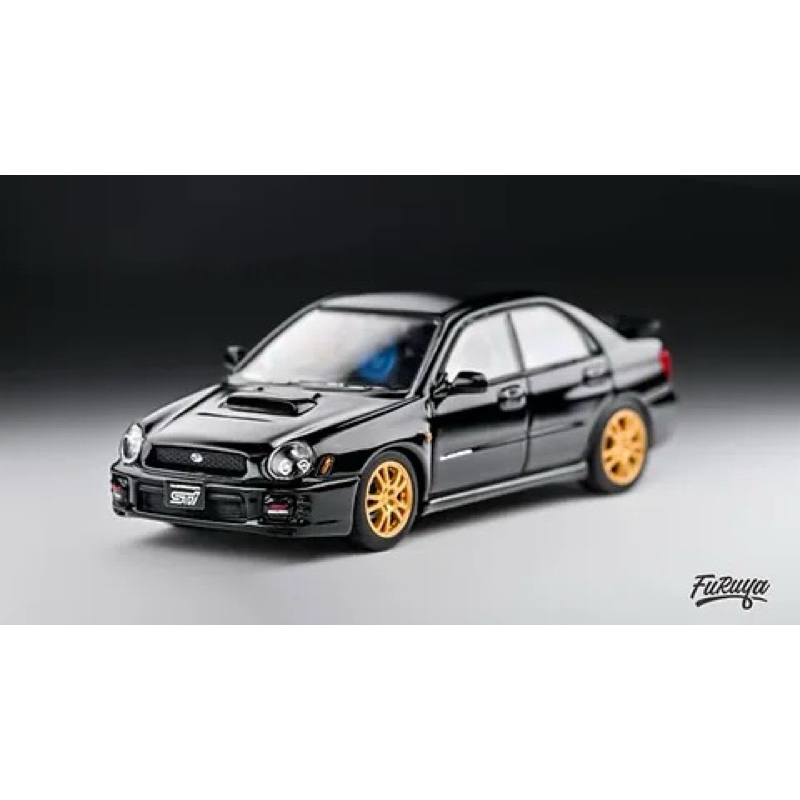 FURUYA Subaru Impreza WRX STi MK2 GD Bugeya Sedan Black with Extra ...