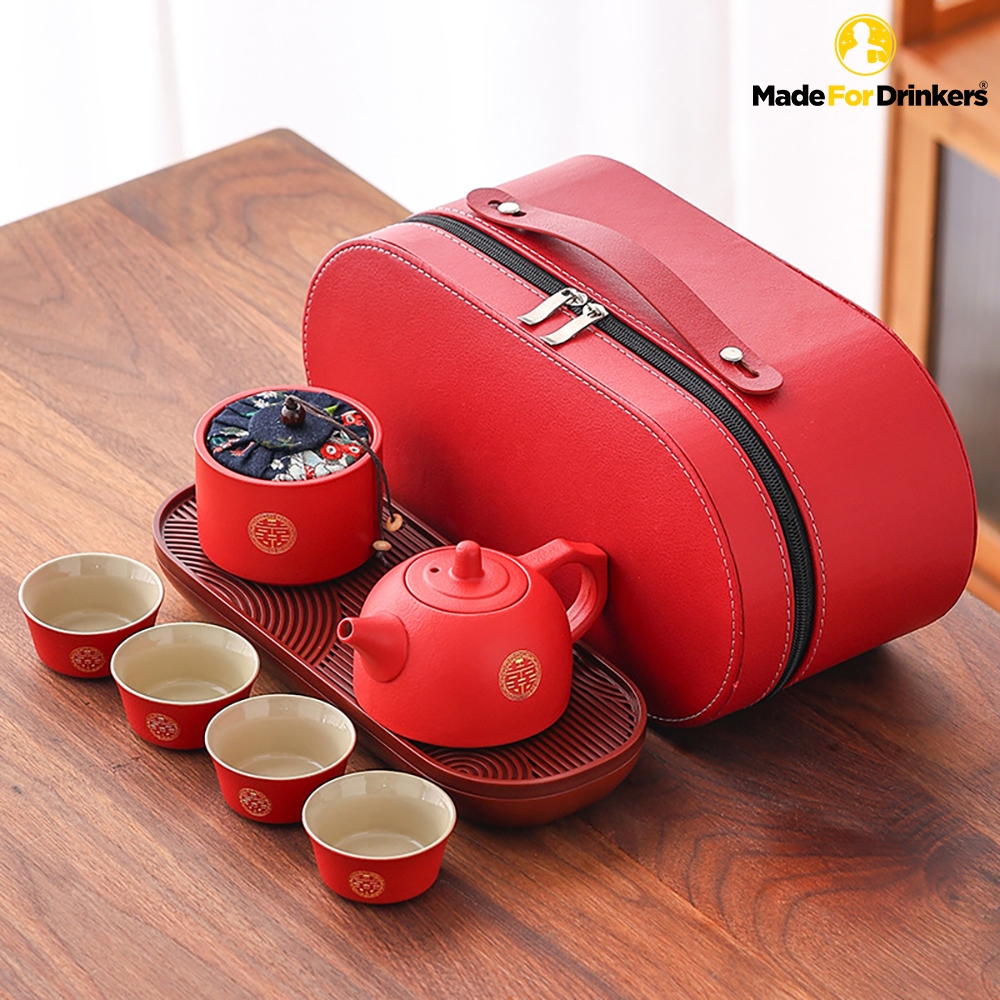 Contemporary Chinese Wedding Tea Ceremony Tea Set | Shopee Singapore