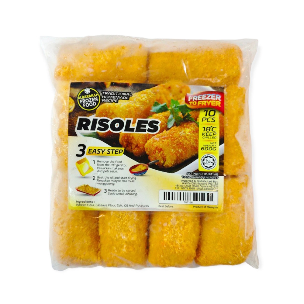 Al Barakah Frozen, Risoles, 10 pcs | Shopee Singapore
