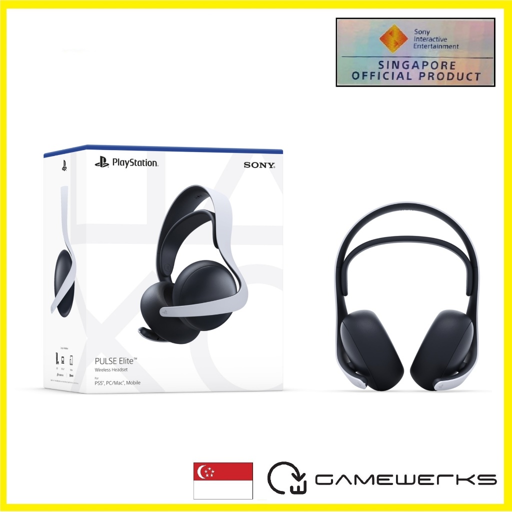 [1 Year Warranty] Sony PS5 PlayStation Pulse Elite Wireless Headset ...