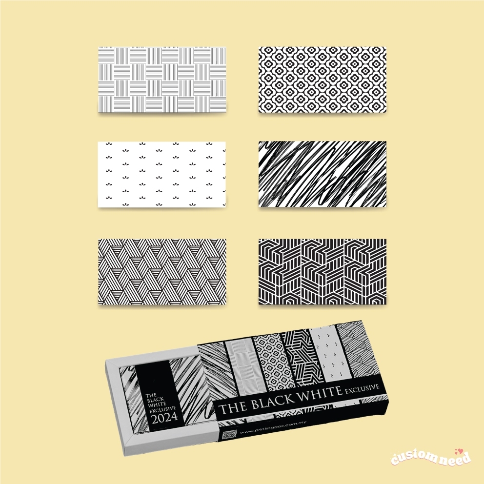 Sampul Duit Raya Exclusive Black & White Edition Set (30pcs) | Shopee Singapore