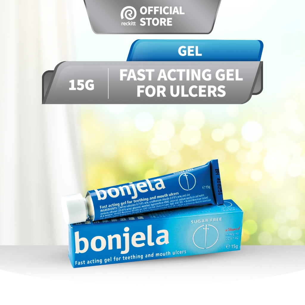 Bonjela Gel for Teething and Mouth Ulcers 15G | Shopee Singapore