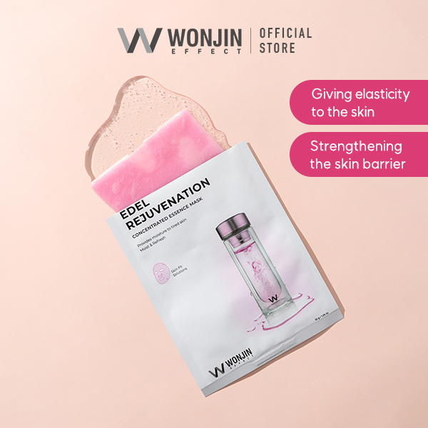 WONJIN EFFECT EDEL REJUVENATION MASK, 10ea, Facial mask, Hyaluronic mask | Shopee Singapore
