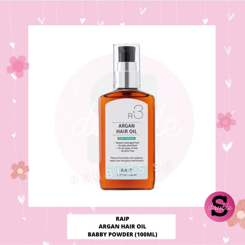 RAIP R3 Argan Hair Oil Essence 100ml | Shopee Singapore