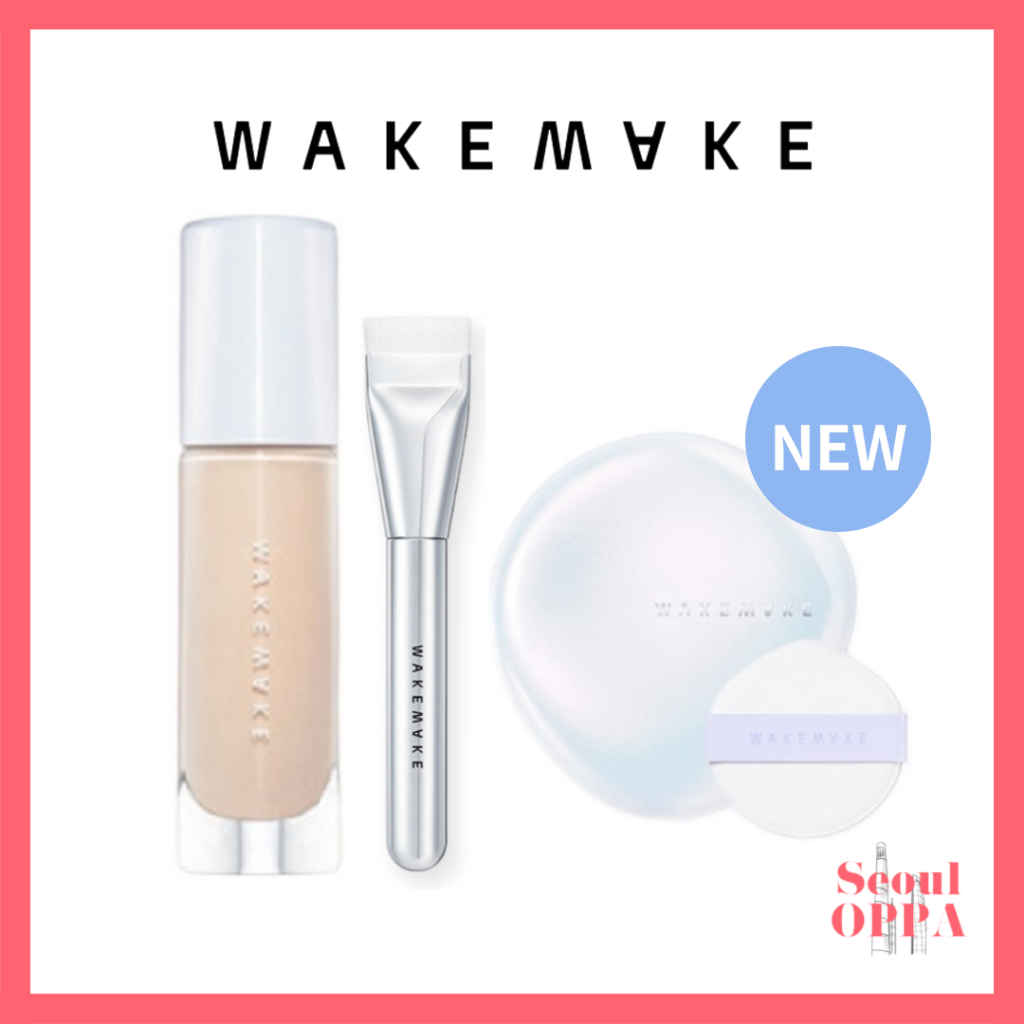 [WAKEMAKE] Water Glow Coating Foundation 30ml / Cushion 11g SPF 50+ PA ...