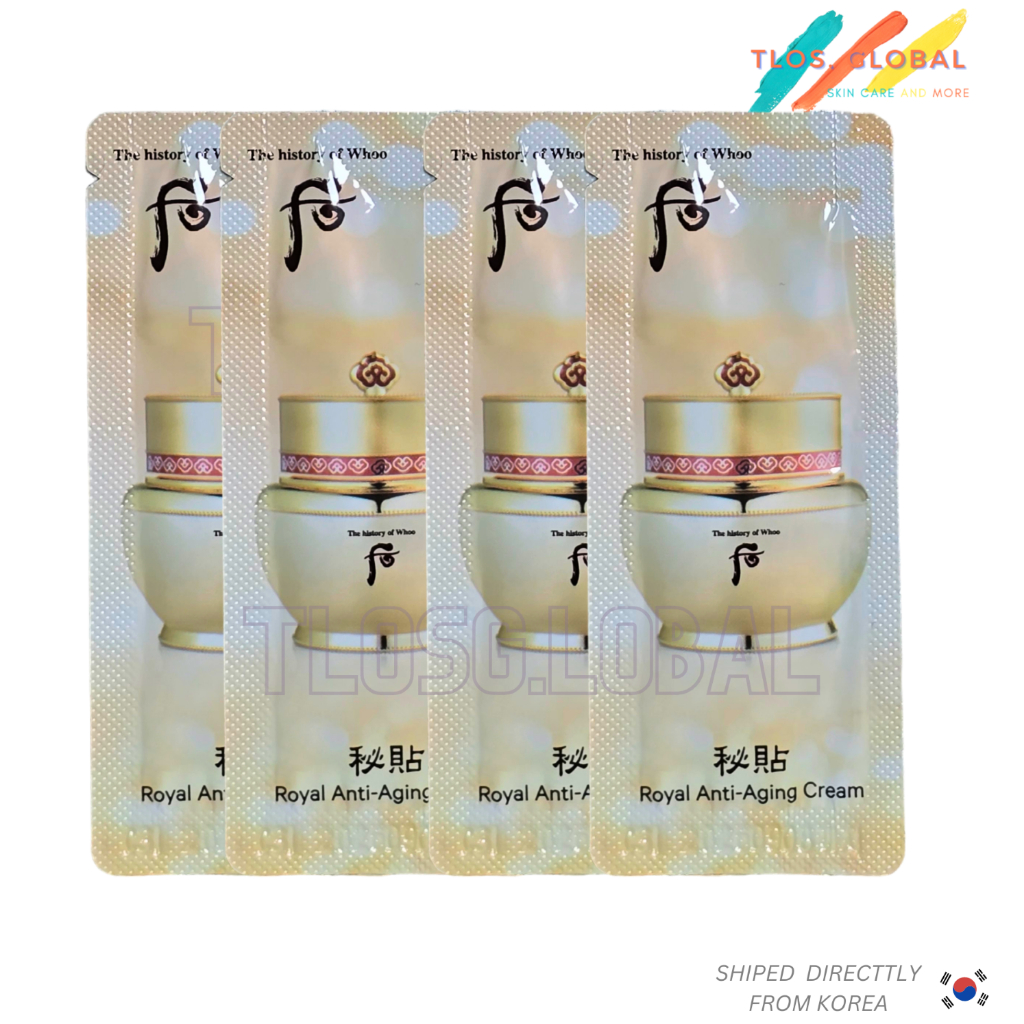 90 sachets The Whoo Bichup Ja Yoon Cream 1ml sample Exp date 2027 ...