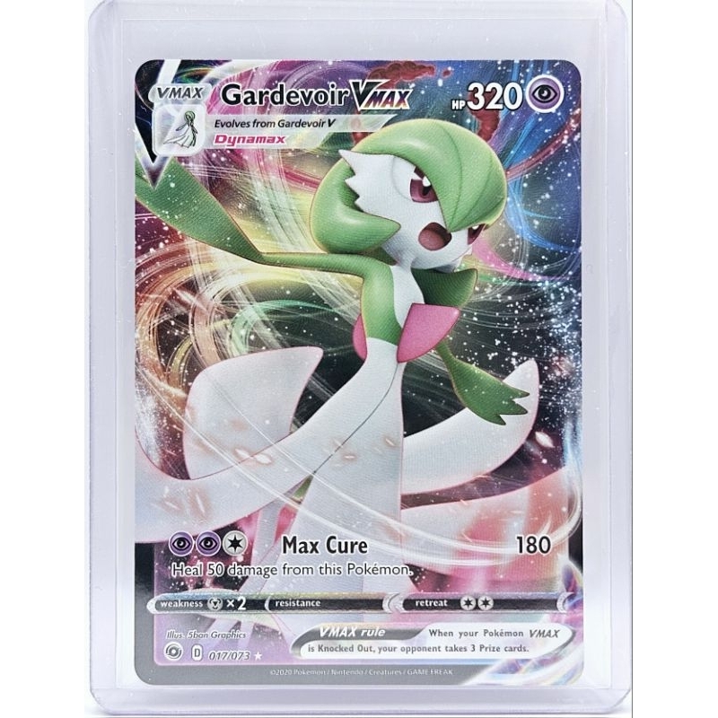 Pokemon card Gardevoir Vmax #017/073 | Shopee Singapore