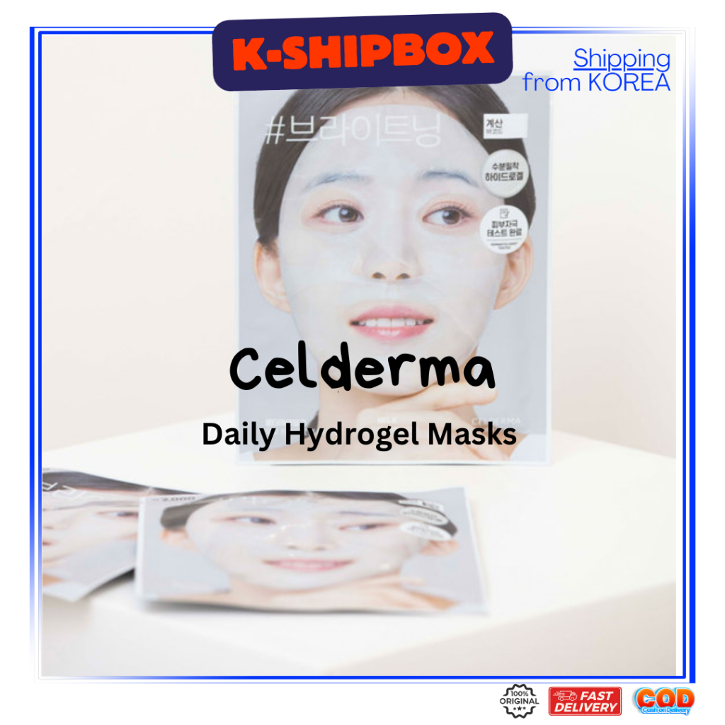 Celderma Daily Hydrogel Masks 23g – ( Milk | Mugwort | Gold ) | Shopee ...