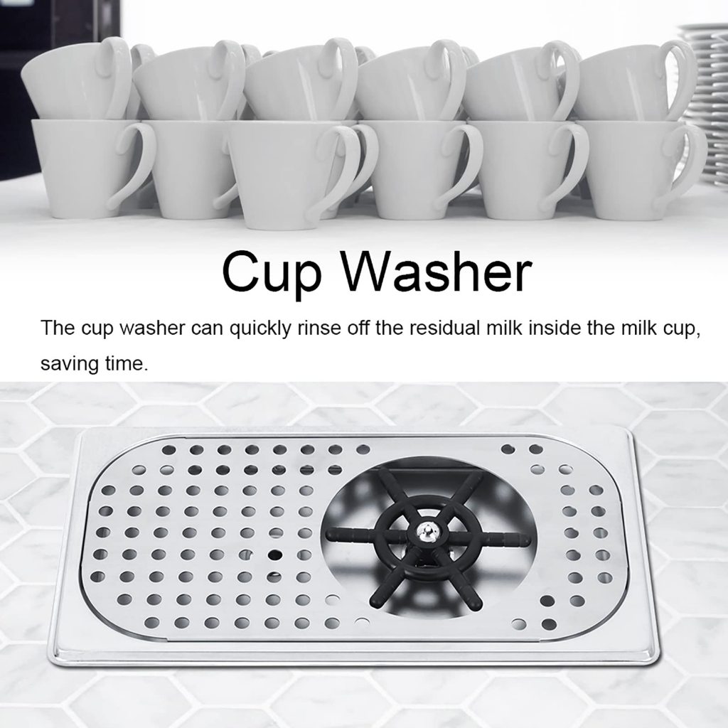 【Ready From SG】Glass Rinser Beer Milk Tea Cup Washer Cleaner High ...