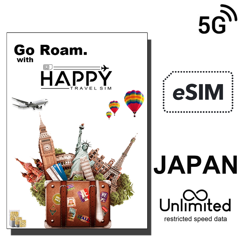 eSIM JAPAN, Japan Travel eSIM | Shopee Singapore