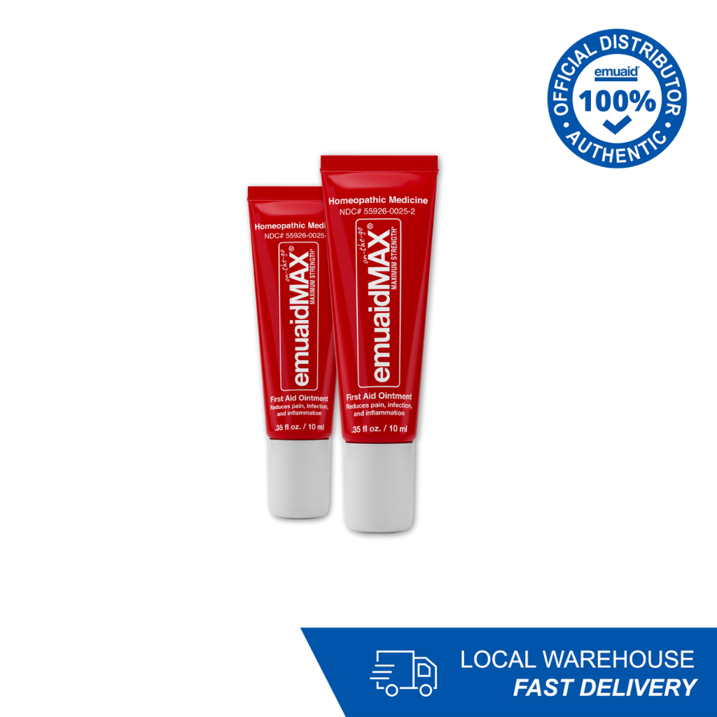 [Official Seller] EMUAIDMAX Ointment Travel Size 0.35 oz (2 Pack ...