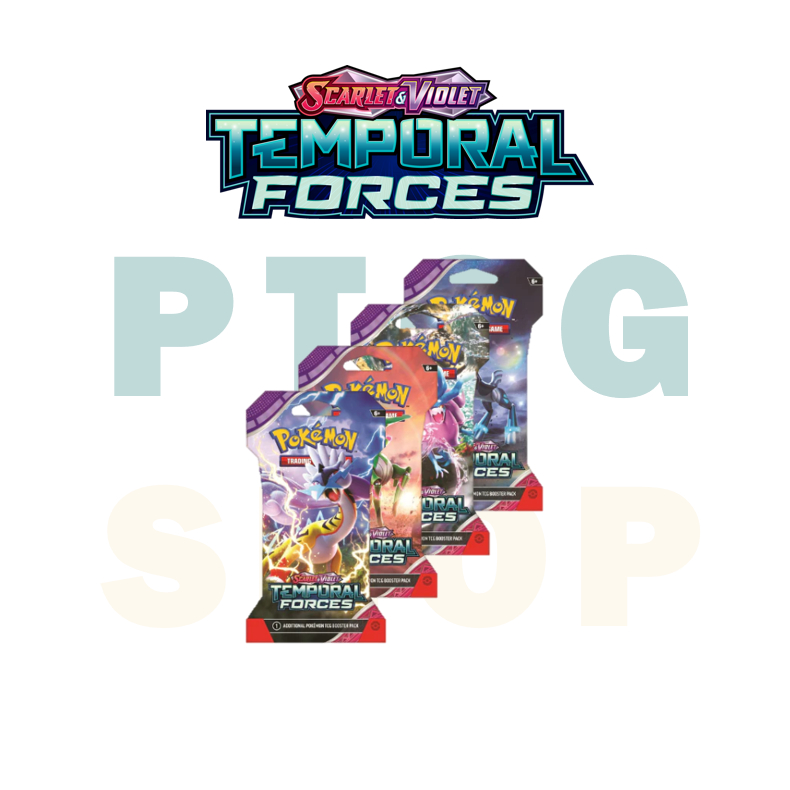 Temporal Forces Sleeved Booster (SV05) - Pokemon TCG card box pack | Shopee Singapore