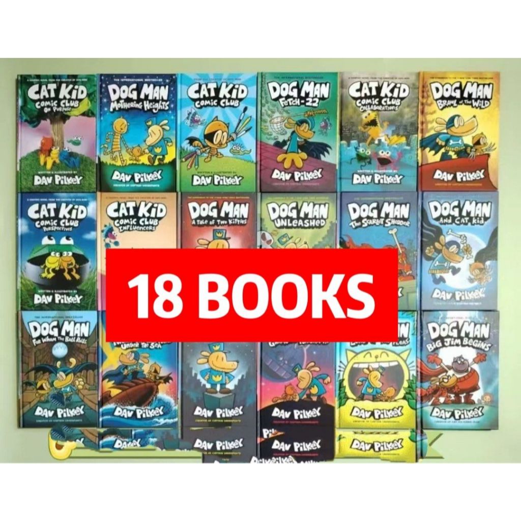 Dog Man Book | Dogman Books Individual | Dog Man Individual Books ...