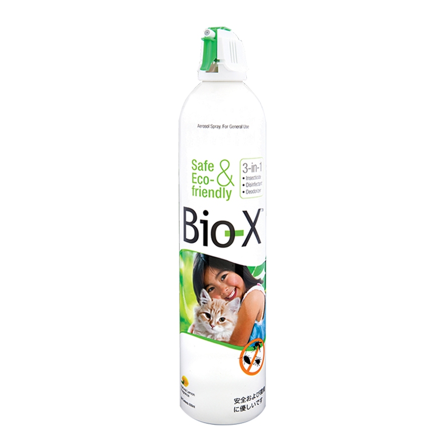 Bio-X 3 in 1 Aerosol Spray 600ML Insect Repellent (Safe for Children ...