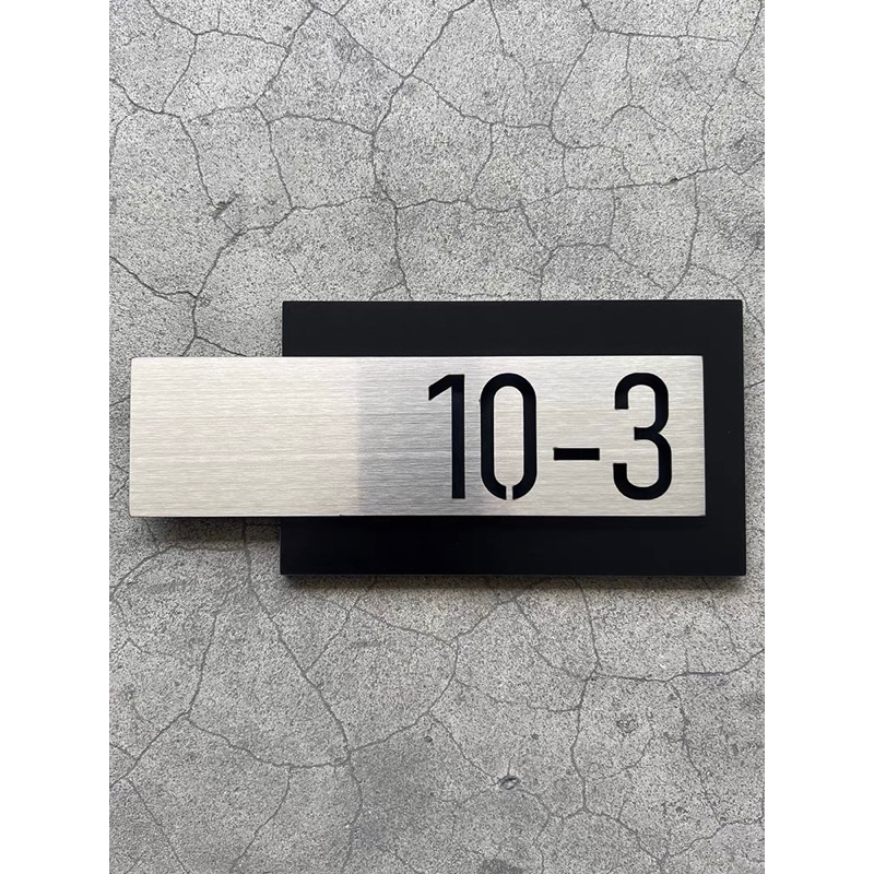 Customised Unit Sign door sign/unit number signage outdoor Door Unit ...