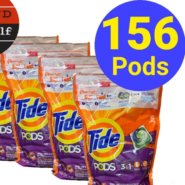 [Bundle of 4] Tide Liquid Laundry Detergent Pods Carton | Shopee Singapore