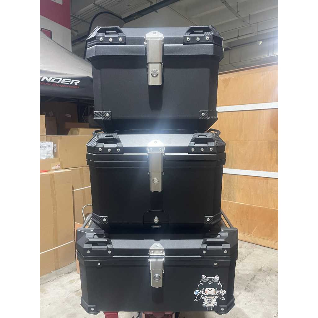 Plastic PP Look alike Metal Box (45L, 55L, 65L) Motorcycle | Shopee ...