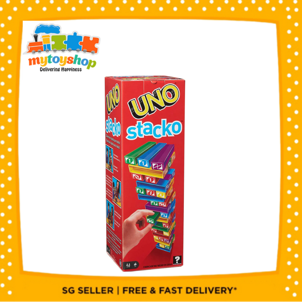Mattel Games Uno Stacko | Shopee Singapore